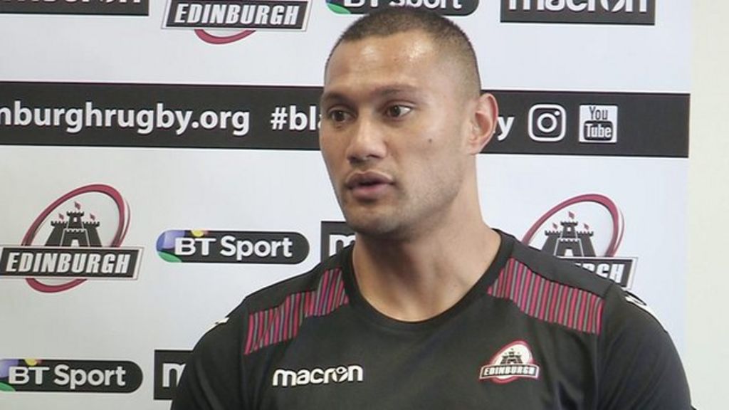 Edinburgh Rugby: Robbie Fruean on heart ops and World Cup hopes - BBC Sport