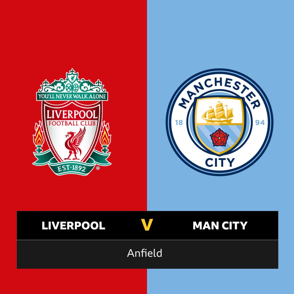 F﻿ollow Liverpool v Man City live - BBC Sport