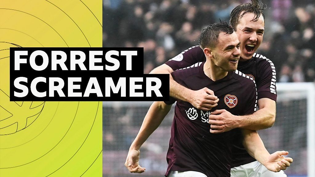 Watch Alan Forrest's 'unstoppable' strike in Edinburgh derby - BBC Sport