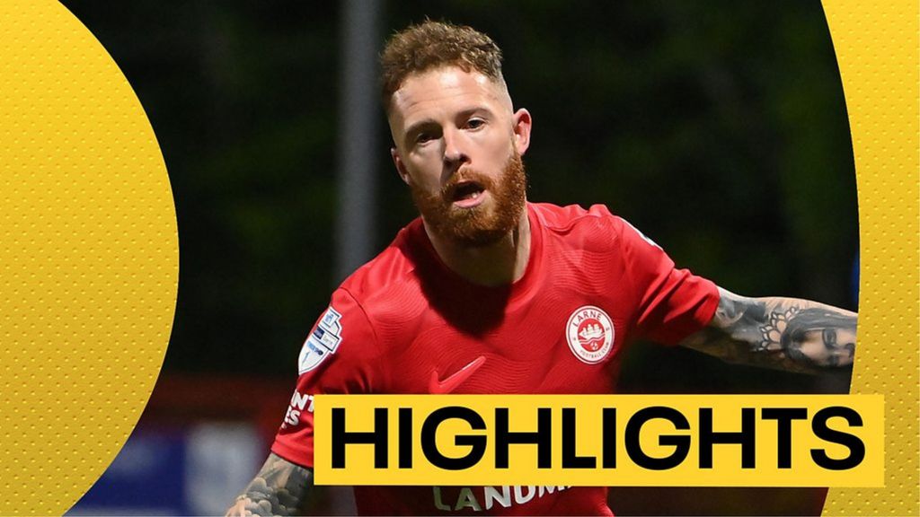 Watch: Lynch strike sinks Glentoran in gripping Inver Park battle - BBC ...