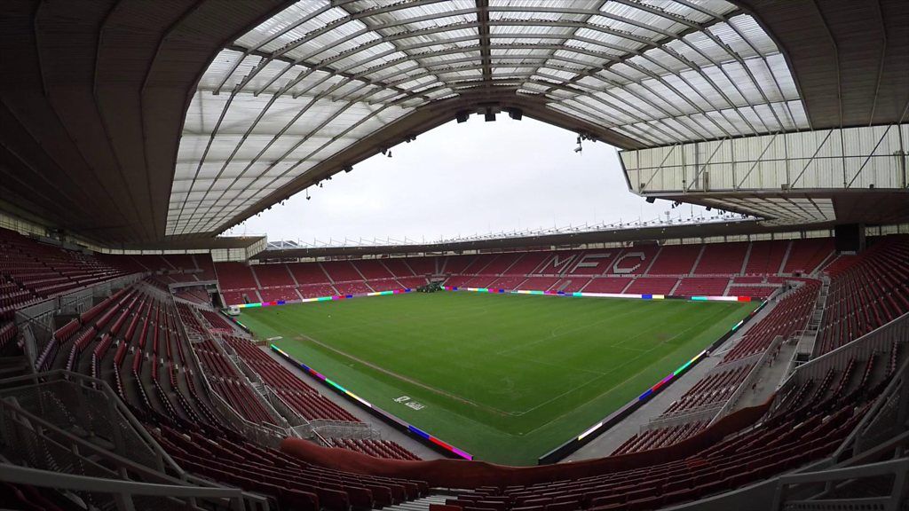 Pitch perfect: Middlesbrough's Riverside turf work - BBC Sport
