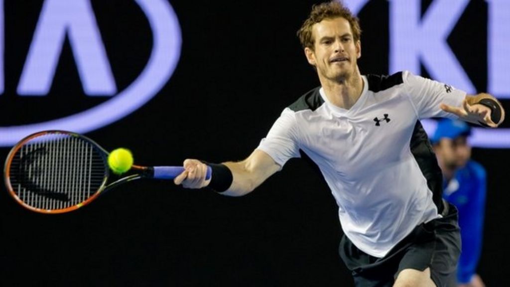 Andy Murray hits 'stunning' forehand winner against Milos Raonic - BBC ...