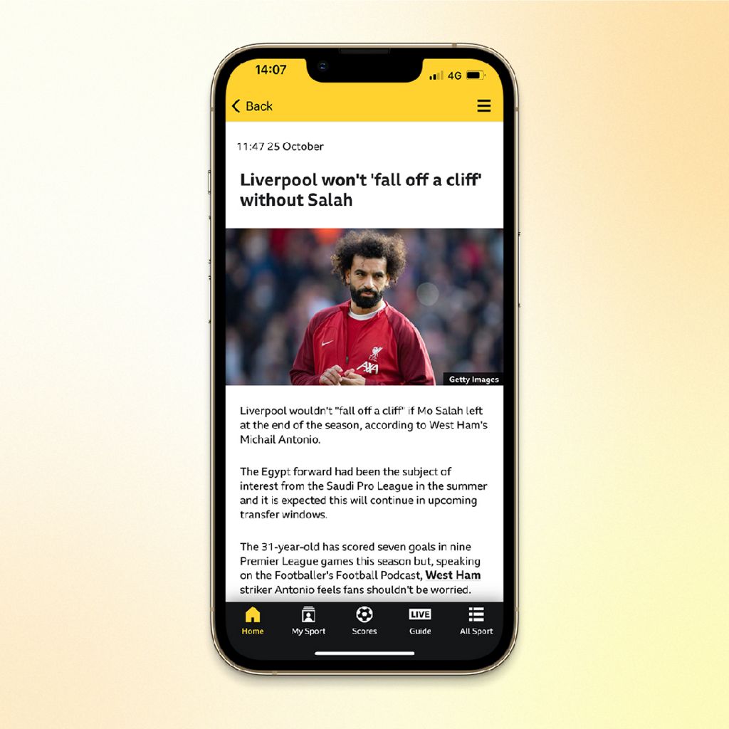 What you can find on your bespoke Premier League and Scottish ...