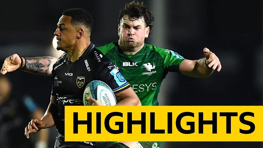 United Rugby Championship highlights: Dragons 20-22 Connacht - BBC Sport