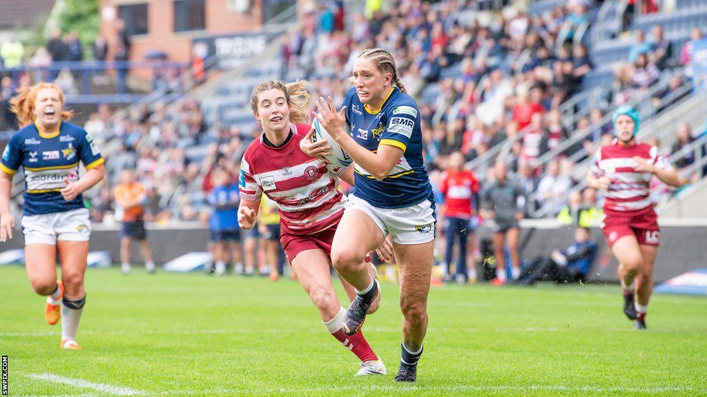 Women's Challenge Cup: Leeds Rhinos overcome resolute Wigan Warriors to ...