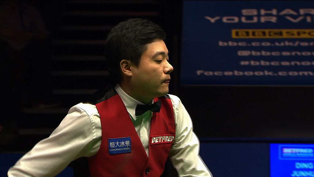 World Snooker Championship: Ding makes record number of centuries - BBC ...