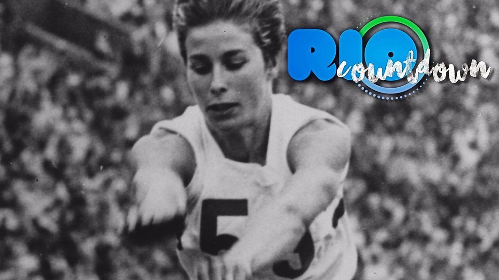 Rio 2016: Great Britain's Mary Rand wins long jump gold at Tokyo 1964 ...