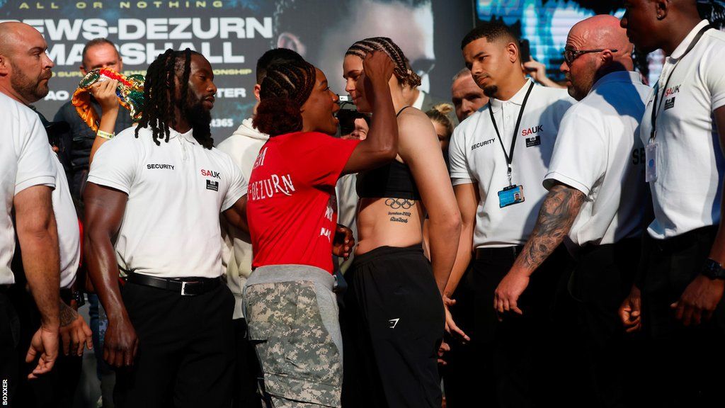 Savannah Marshall a 'happier fighter' as she makes weight for bout with ...