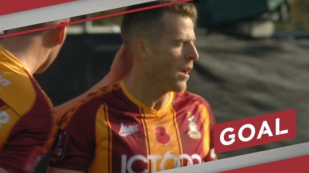 FA Cup: Billy Clarke's brilliant goal gives Bradford City a second ...