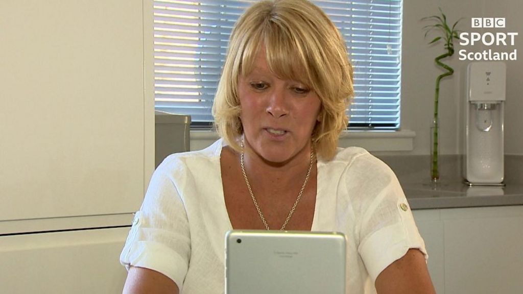 Sandra Whittaker congratulates Beth Dobbin after breaking her 34-year ...