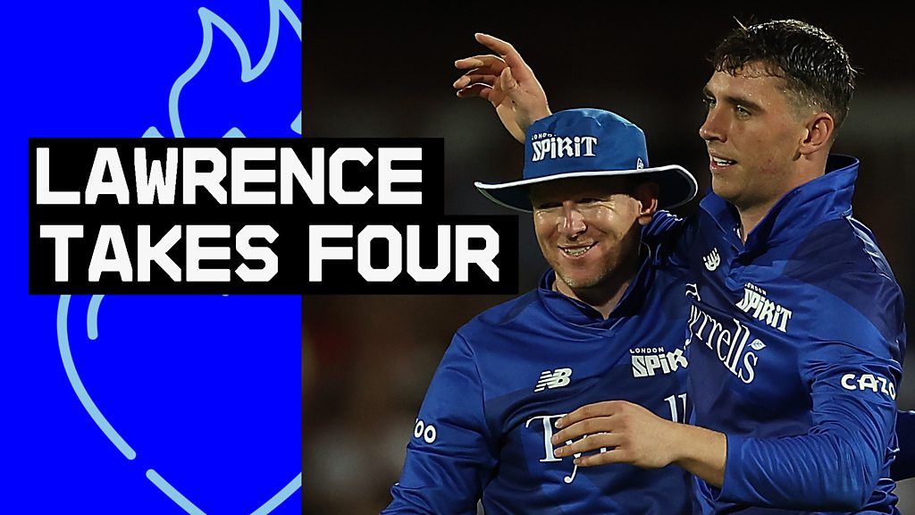 The Hundred - Dan Lawrence's superb bowling takes four wickets - BBC Sport
