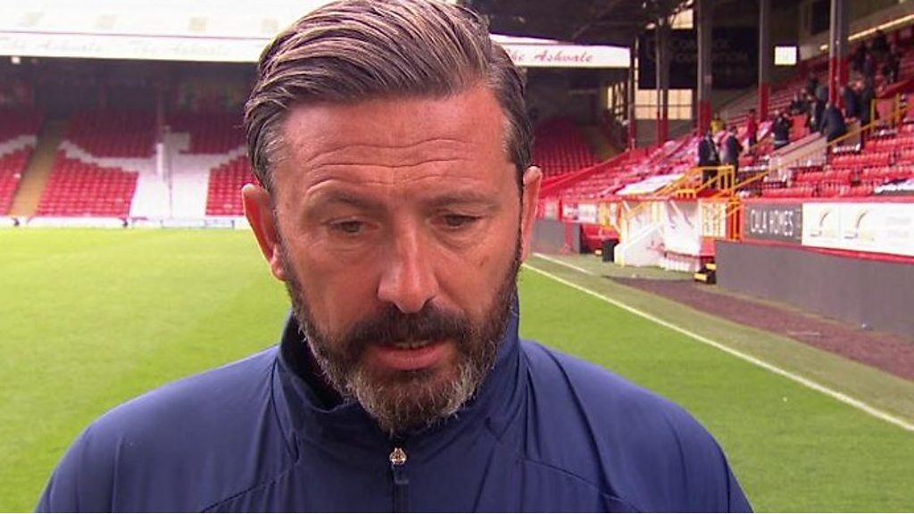 Aberdeen didn't show enough quality - McInnes - BBC Sport