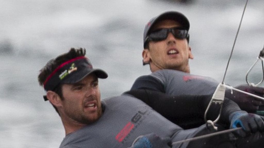 NI sailing pair bow out with 10th place in 49er class in Rio - BBC Sport