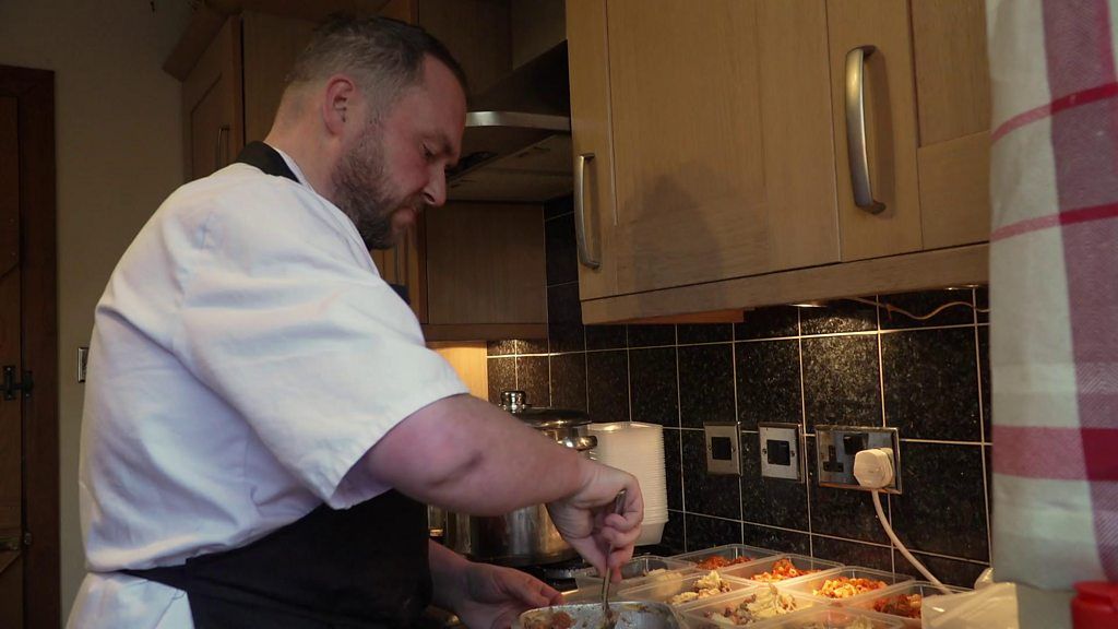 The chef who has delivered 7000 food parcels to families in need - BBC ...