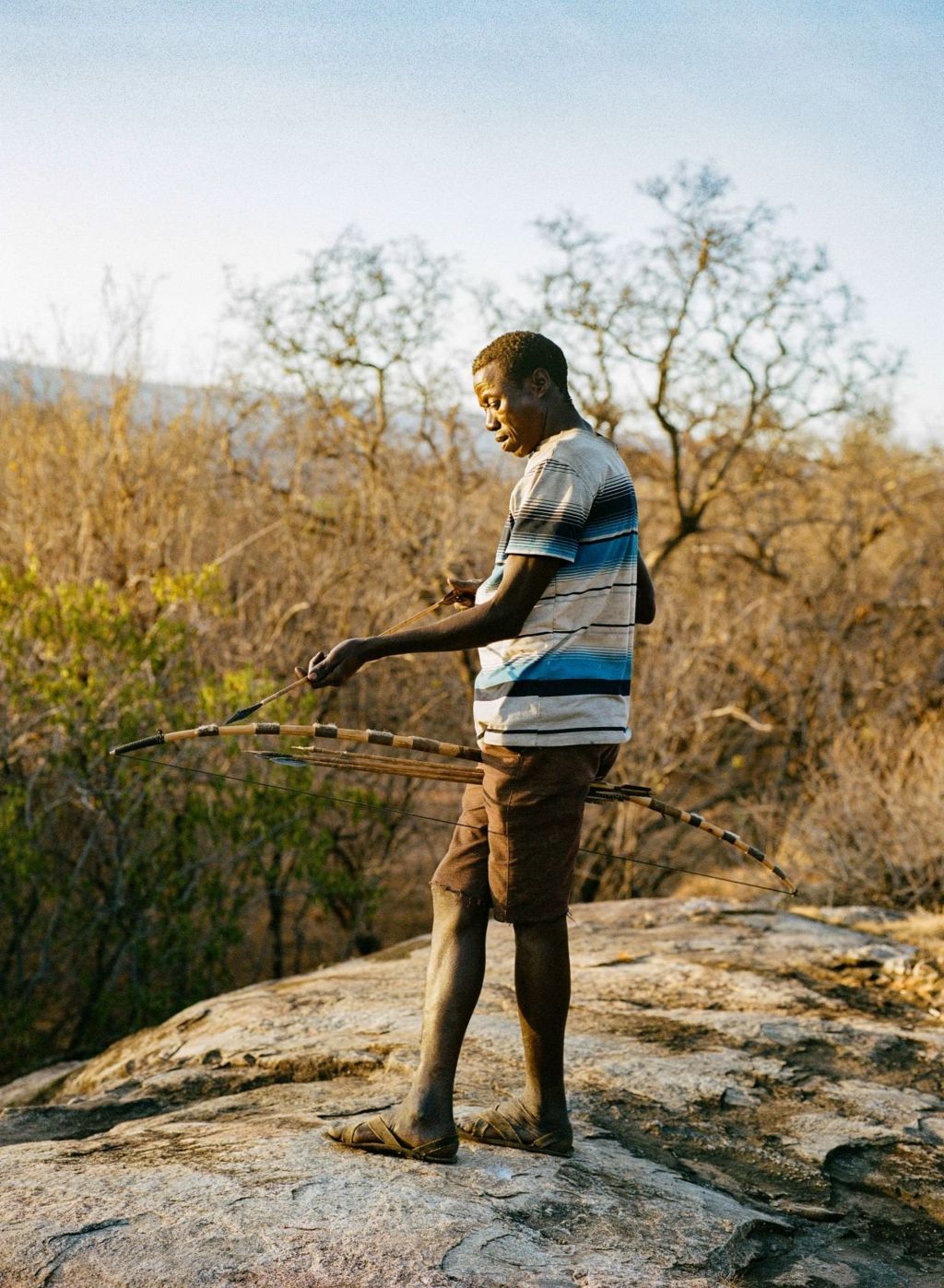 Running with the Hadza - the race celebrating a way of life - BBC Sport