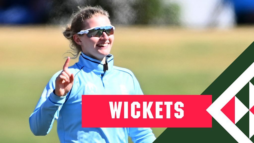 Women's World Cup: Dean takes two wickets in three balls - BBC Sport