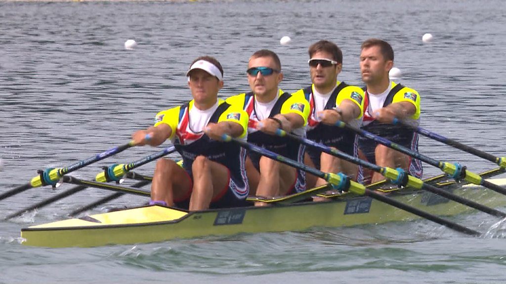 2017 World Rowing Cup: Great Britain win silver in men's quadruple ...
