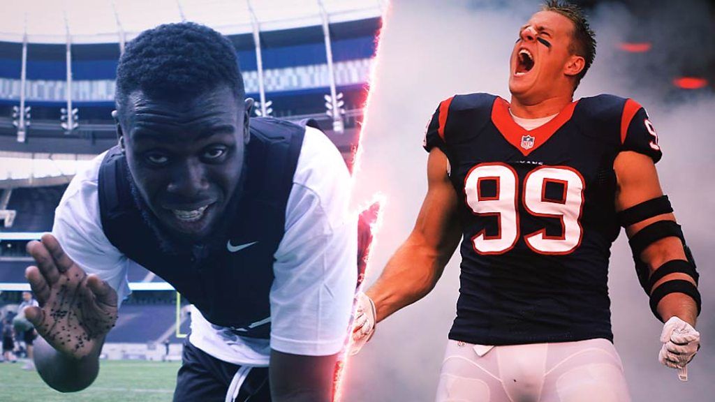 How do normal people compare to NFL superstars? - BBC Sport