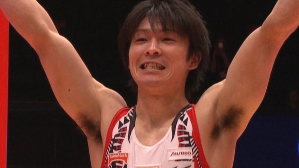 World Championships: Japan's Uchimura wins high bar - BBC Sport