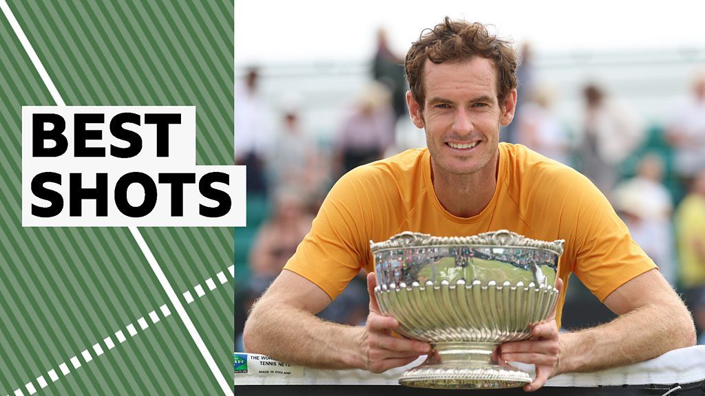 Nottingham Open final: Andy Murray beats Arthur Cazaux to win title ...