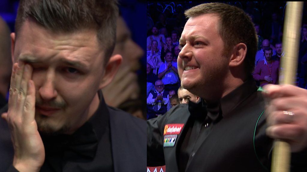 Masters: Mark Allen's cheers and Kyren Wilson's tears - BBC Sport
