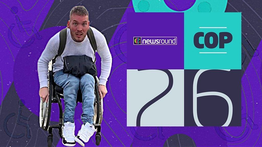 COP26: Wheelchair access problems at the climate conference - BBC Newsround