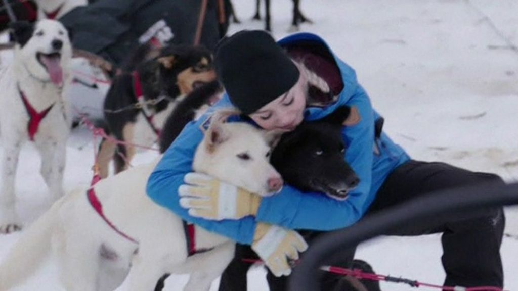 Pawsome dog sledders complete epic Polar expedition - BBC Newsround