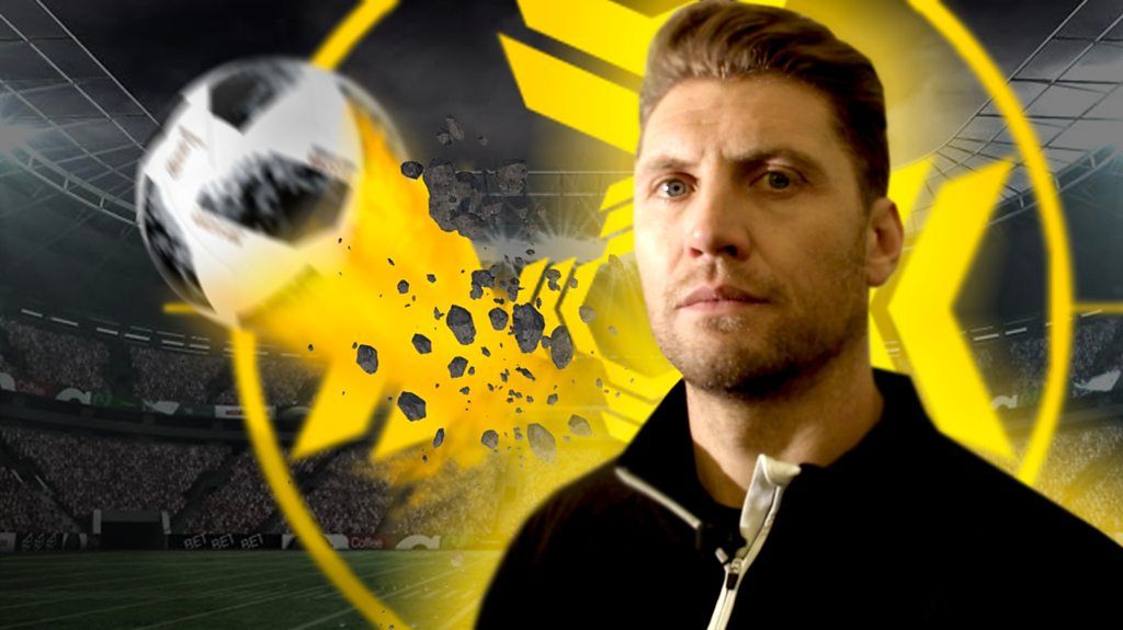 England strikers' coach Allan Russell shows how he improves Harry Kane ...