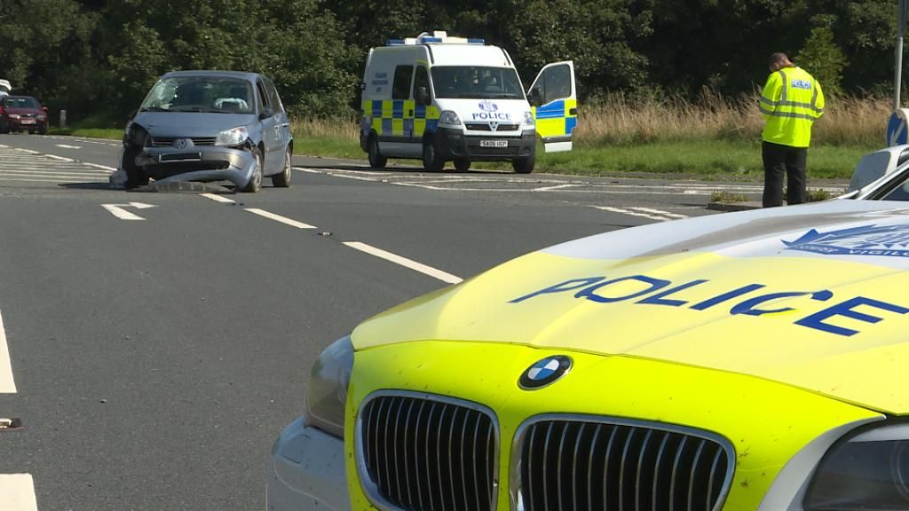 Garlieston man identified as A75 crash victim - BBC News