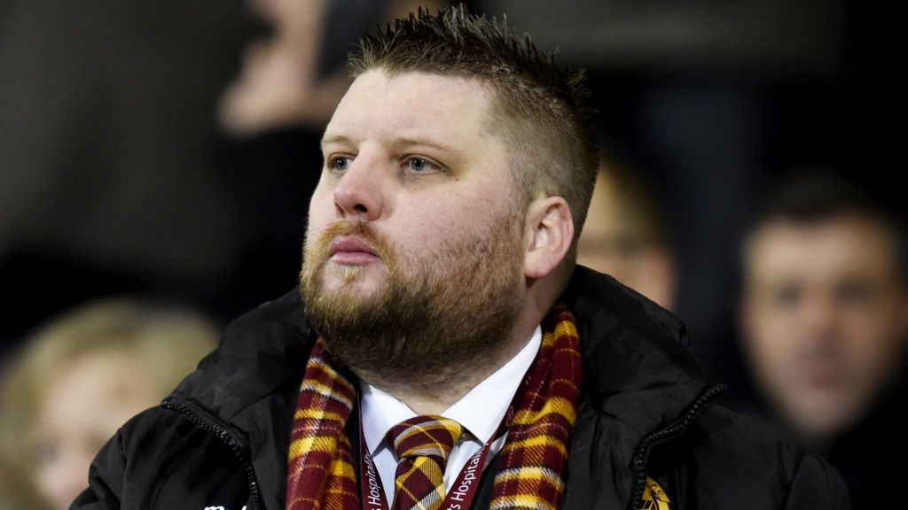 Alan Burrows: From Motherwell fan to chief executive - BBC Sport