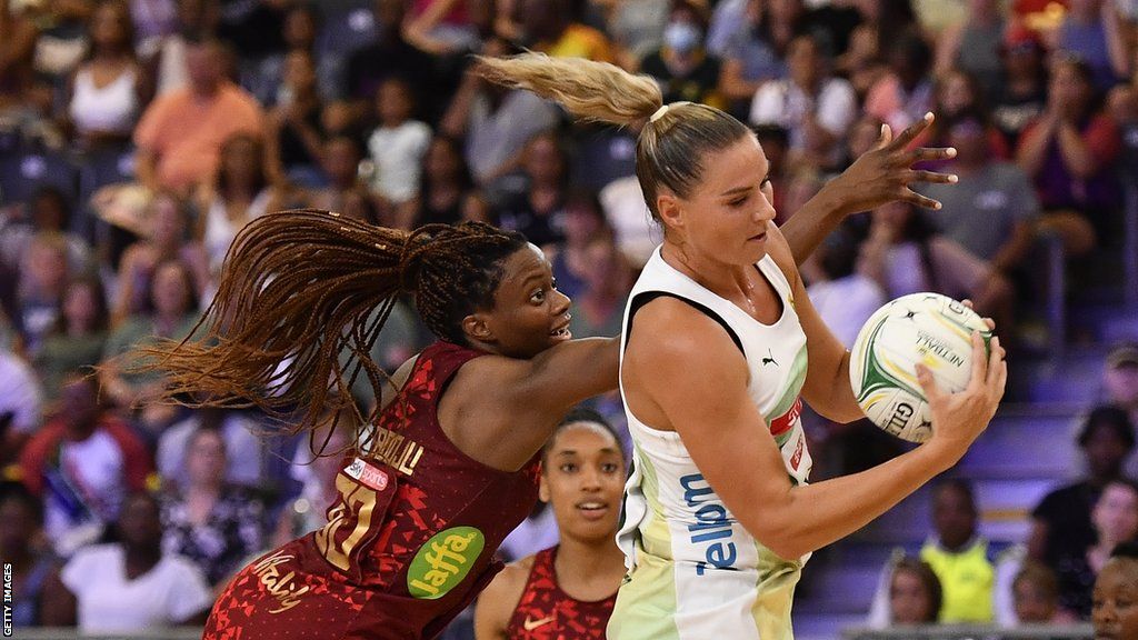 Netball Quad Series: England held to thrilling 46-46 draw by South ...
