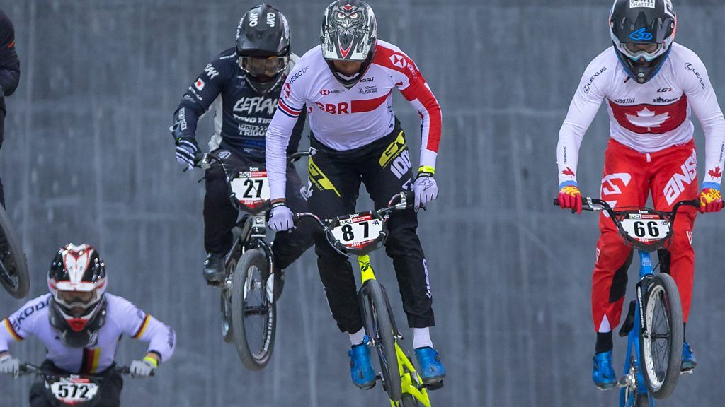 BMX Supercross World Cup: GB's Kye Whyte wins first World Cup race ...