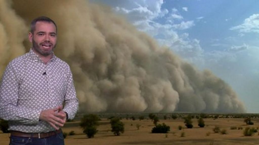 What is blood rain and where does it come from? - BBC Weather