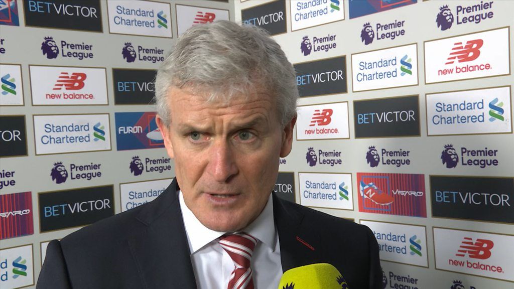Liverpool 4-1 Stoke: Individual mistakes to blame - Mark Hughes - BBC Sport