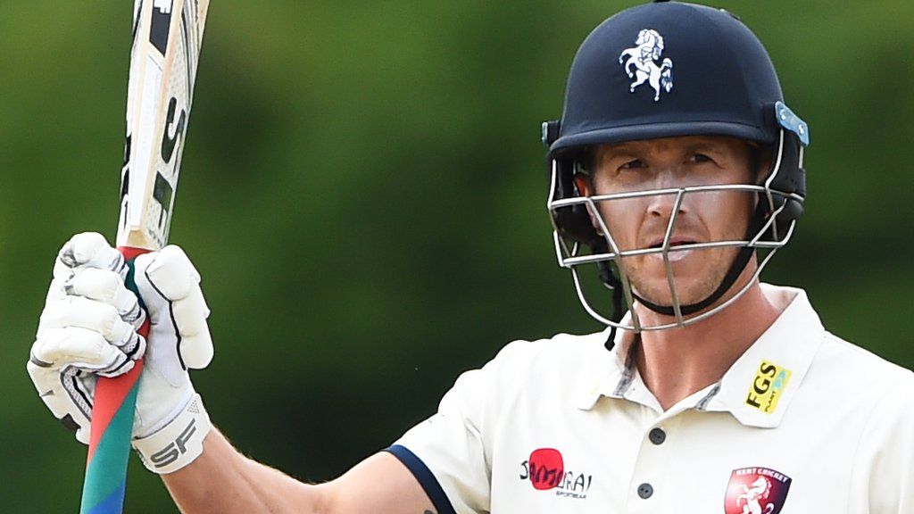 County Championship: Derbyshire reply well to Kent's 561 all out - BBC ...