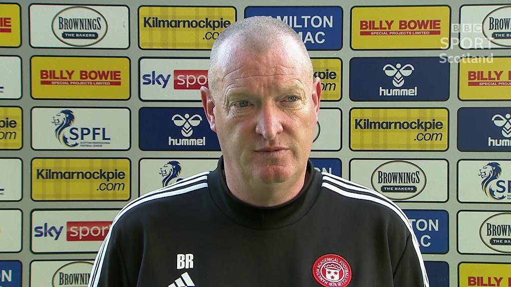 Hamilton head coach Brian Rice expected more from his side in their ...