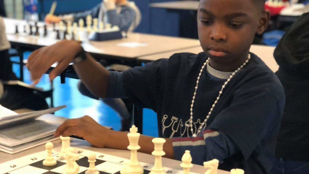 Tanitoluwa started playing chess less than two years ago - BBC Sport