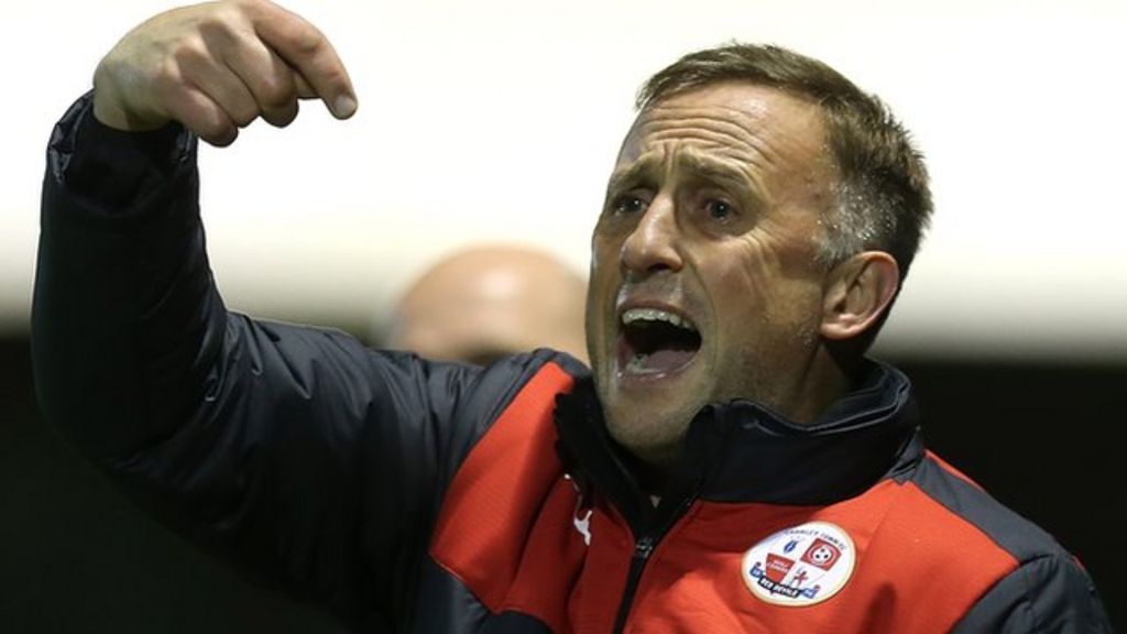 Mark Yates: Crawley boss after home defeat by Mansfield - BBC Sport