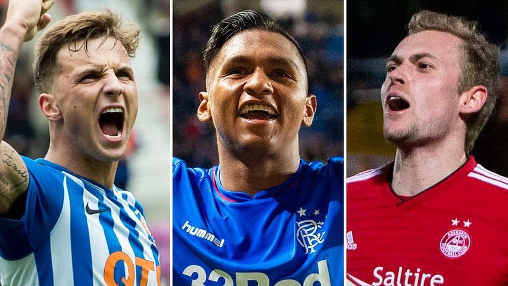 Watch: Some of this season's best Scottish Premiership goals - BBC Sport