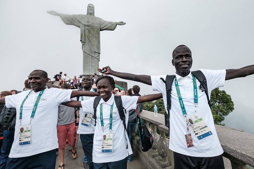 Refugee Yiech Pur Biel says featuring in the Olympics helped him ...