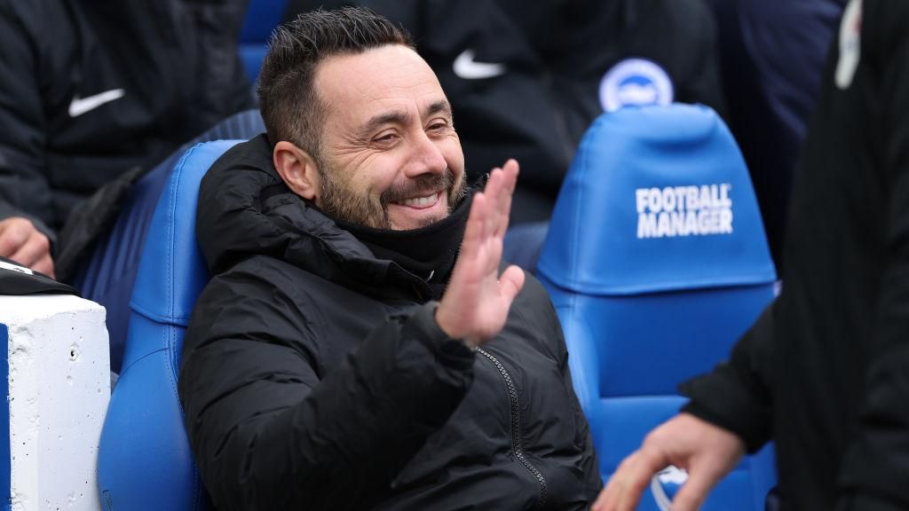 'I live for this game' - De Zerbi excited for Crystal Palace clash ...