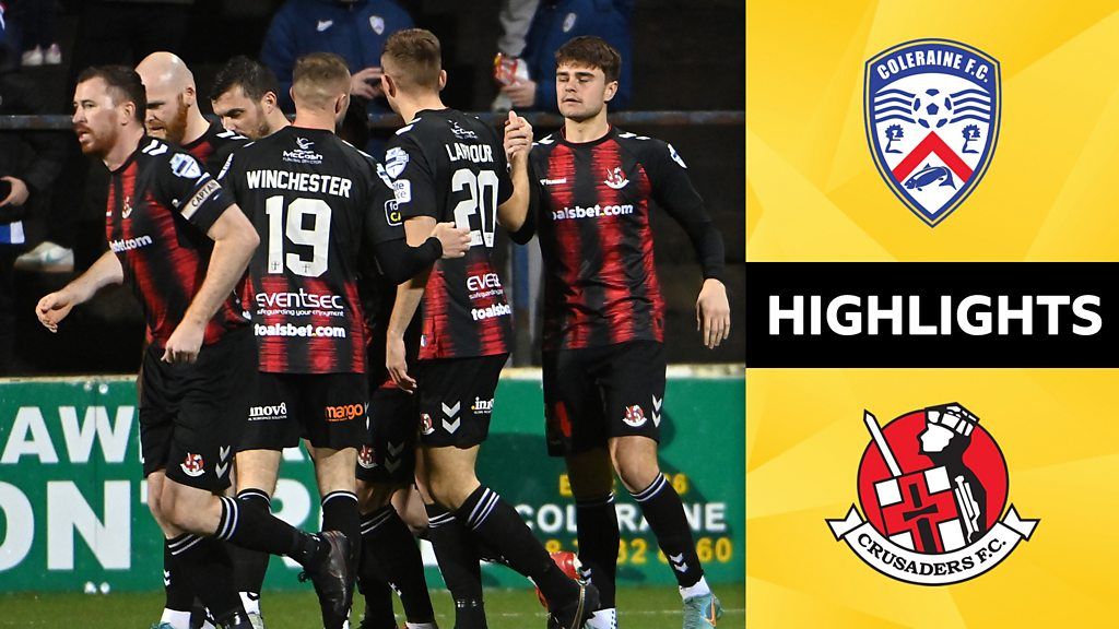 Irish Premiership: Crusaders see off Coleraine 2-1 after scoring early ...