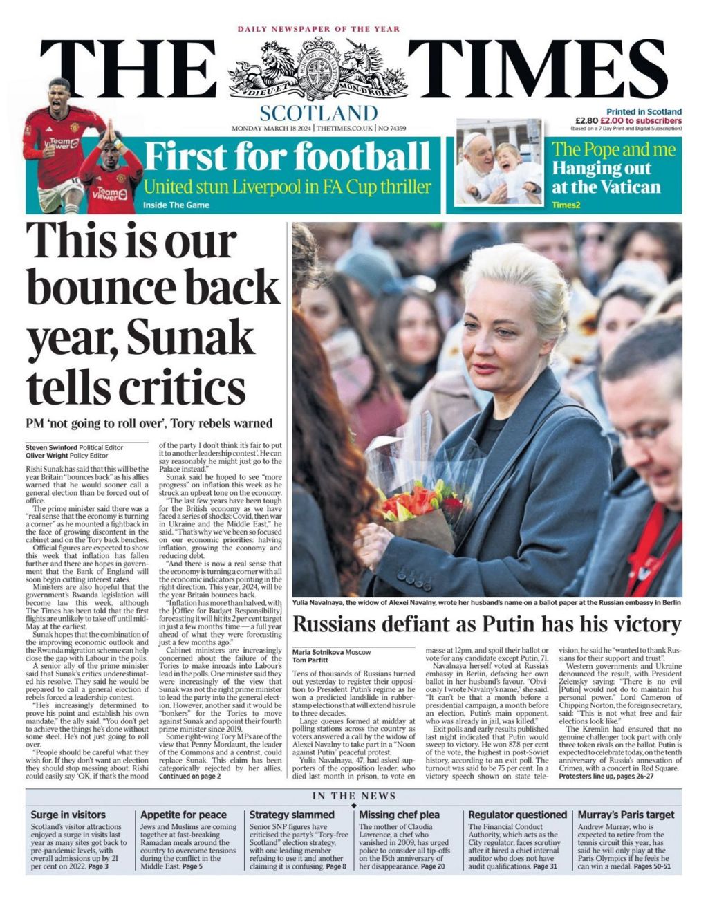 Scotland's papers: PM coup rumours and Police hate crime test - BBC News