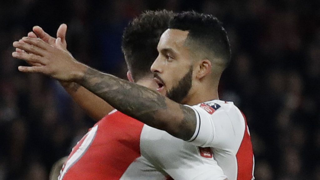 FA Cup: Walcott opens the scoring for Arsenal against non-league ...