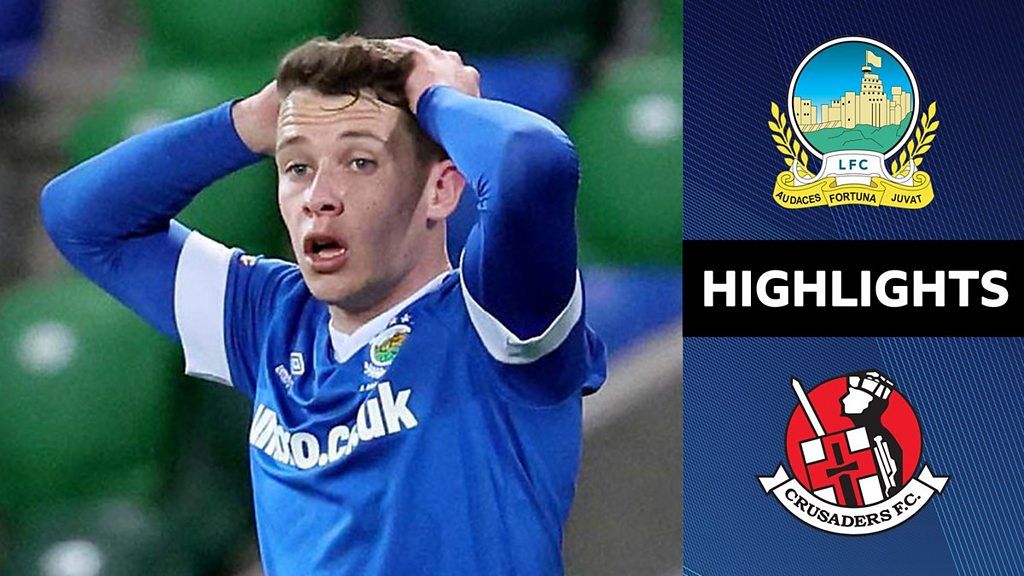 Watch: Linfield title hopes hit by Crusaders draw - BBC Sport