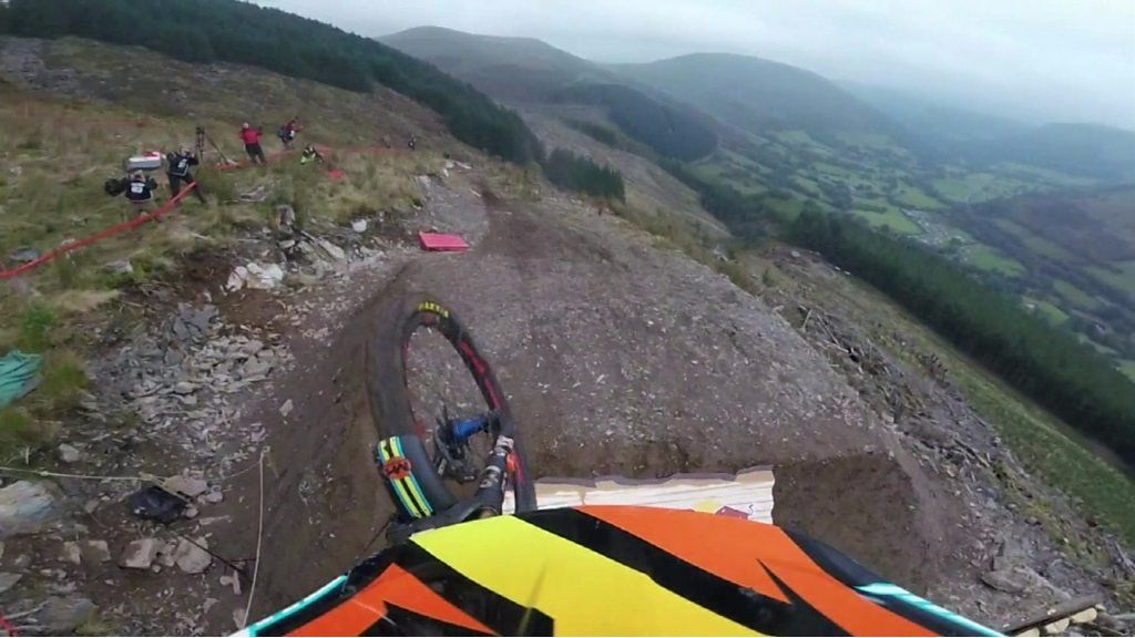 Take a wild ride with stunt mountain bikers! - BBC Newsround