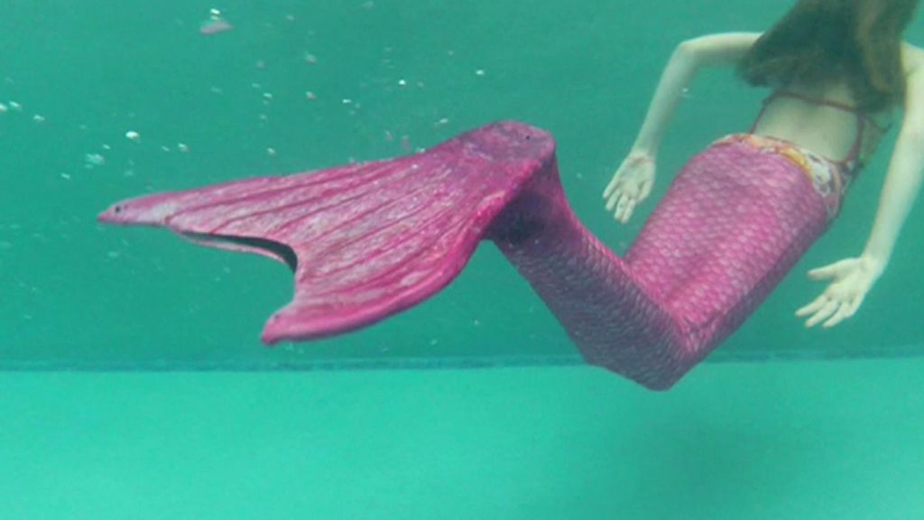How do you swim like a mermaid or merman? - BBC Newsround