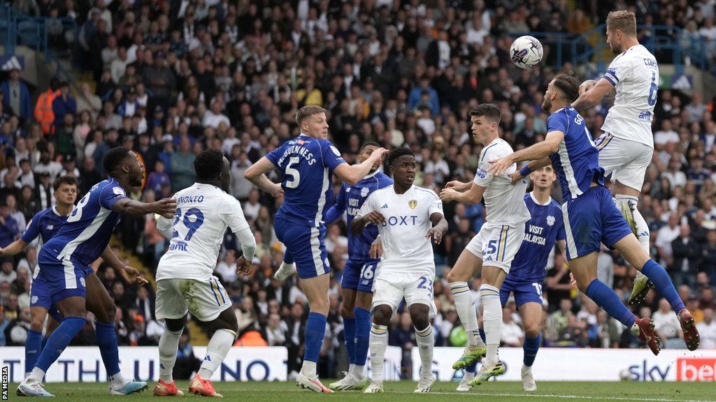 Leeds United 2-2 Cardiff City: Late Crysencio Summerville goal rescues ...