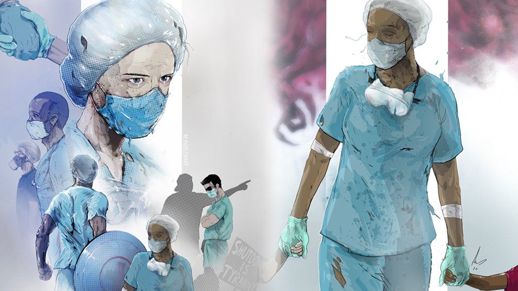 Coronavirus: Norwich comic book artist MJ Hiblen draws NHS 'heroes ...