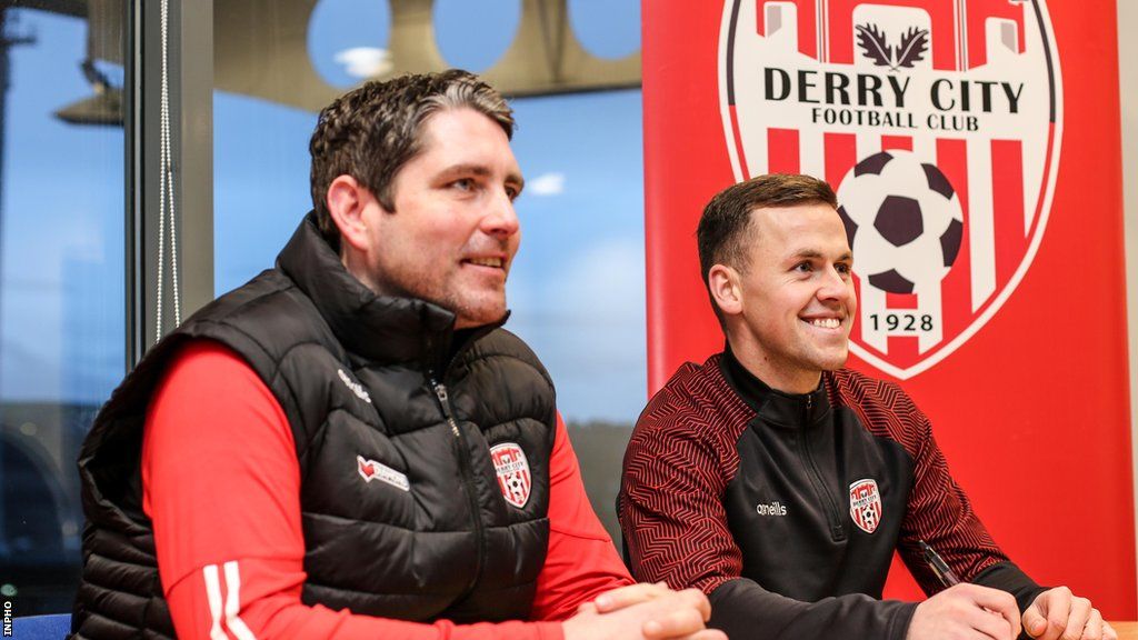 Ben Doherty: Doherty rejoins Derry from Larne as Thomson and Glynn go other way - BBC Sport